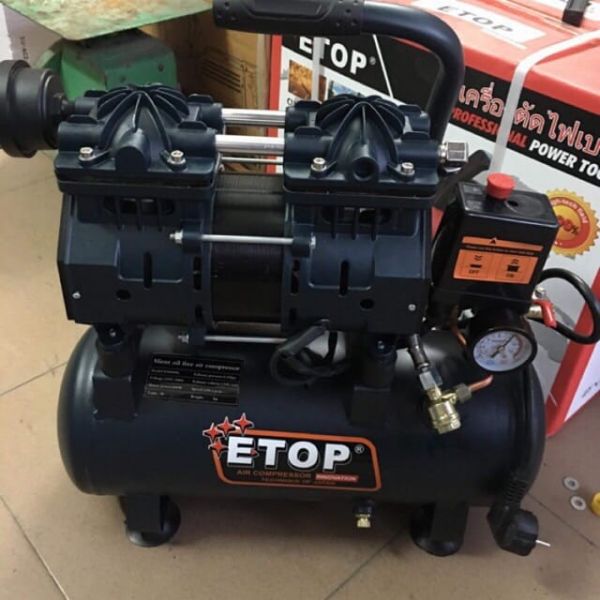 Máy nén khí sạch mini bình 9L ETOP